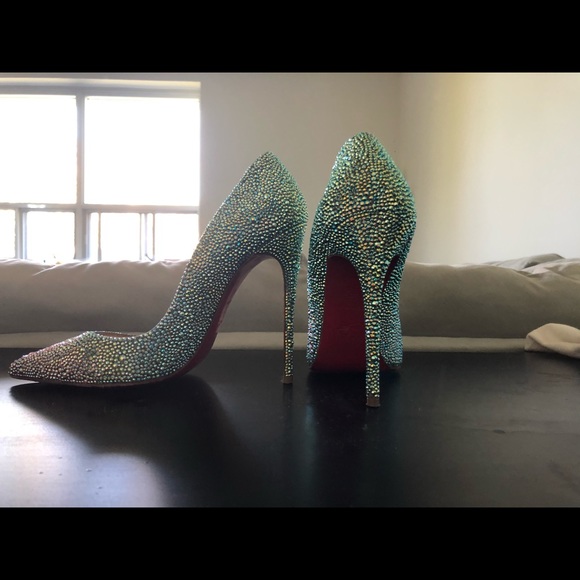 Christian Louboutin | Shoes | Crystal Red Bottoms | Poshmark